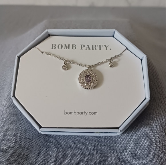 Jewelry | Bomb Party Sparkling Details Necklace | Poshmark